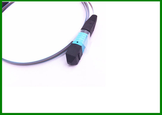 MTP Optical Jumper Simplex Fiber Optic Patch Cord 24 Ribbon Fiber