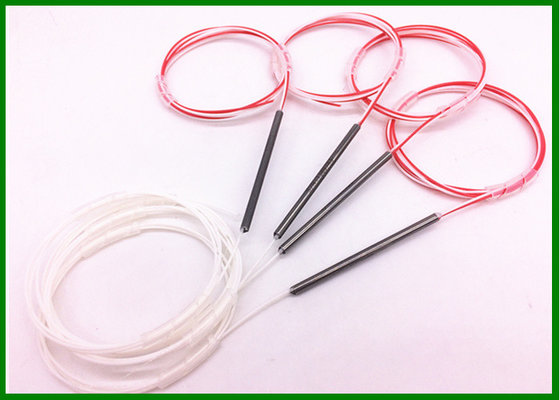 20:80 ratio 1*2 MM OM1 fiber Optical Coupler white / Red cable in steel tube with1m length