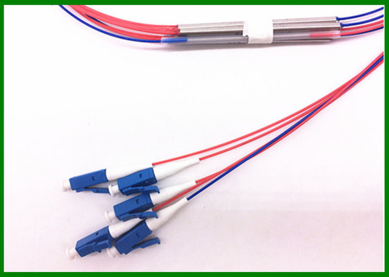 1310/1550 SM G652D fiber Fused WDM for WDM system / Wdm Fiber Coupler
