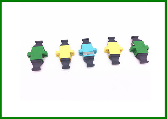 Simplex MTP Fiber Optic Adaptor with low excess Loss Bule / Green / Yellow color