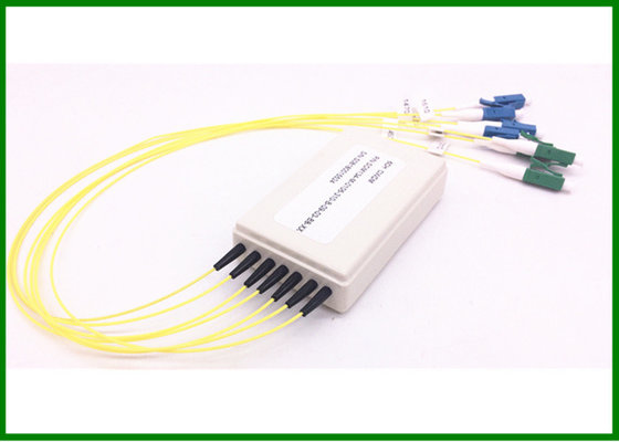 OEM 6CH WDM Mux Demux in smaller plasti box with LC / UPC-LC / APC Connector