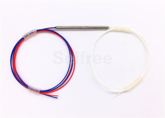 Low Insertion loss Single Mode Fiber Coupler with LC / APC connector 980nm Fused splitter 1x2