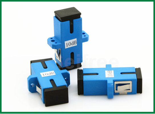 FTTH Fiber Optic Splicing SM Single Mode Simplex SC Fixed Attenuator 1~20dB