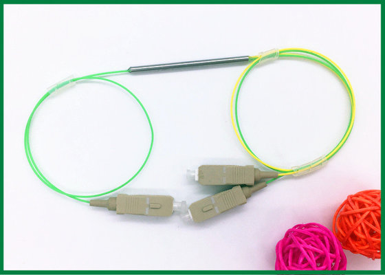 Multimode Fiber Coupler 850nm and 1300nm Coupling radio 50/50 dual window for Video Surveillance