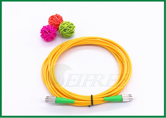 FC/APC  Simplex Fiber Optic Patch Cord Single Mode LSZH cable Ultra fiber