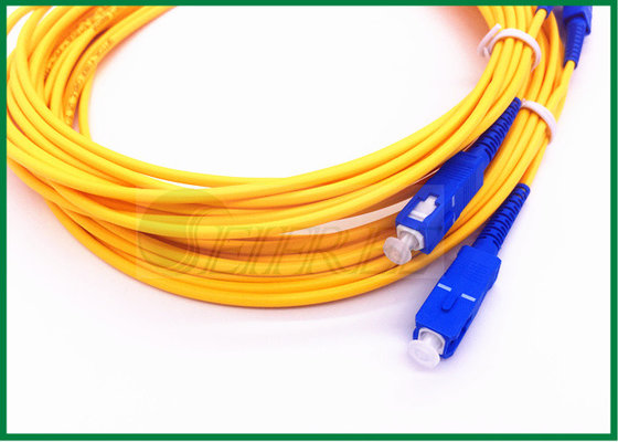 SC/UPC to SC/UPC connecoter Fiber Optic Patch Cord Single Mode G657A Simplex