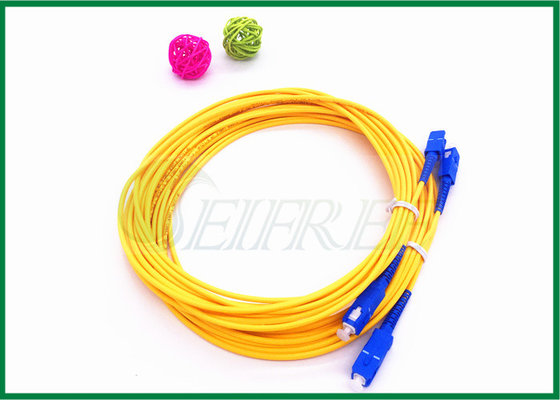 CATV Outdoor Sc-Sc Fiber Patch Cord With Ultra Fiber , Simplex Patch Cord