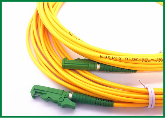 Gigabit Ethernet E2000/APC fiber optic cable patch cord with Ultra fiber LSZH
