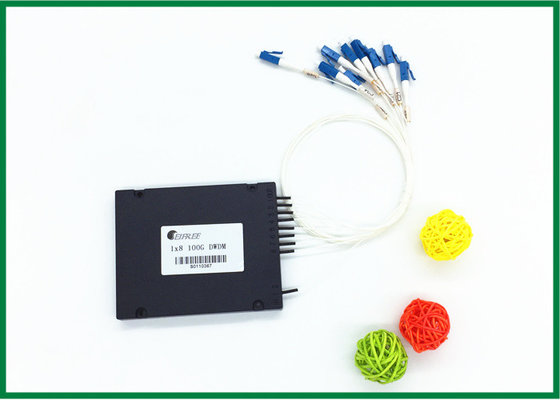 Single Mode 100G Fiber Optic DWDM CWDM MUX DEMUX 16 channel 1RU Rack Mount