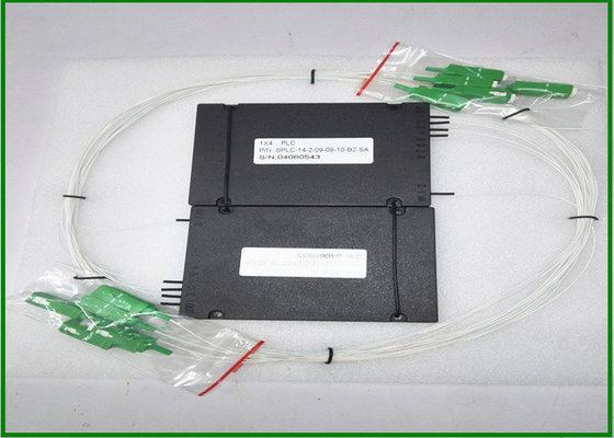 SC/APC/FTTH CATV and Access Network Fiber Optic PLC Splitter 1x4 ports
