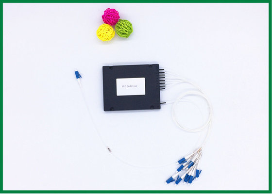FTTH 1X4 Plastic Box passive optical splitter 1260-1650nm G657A