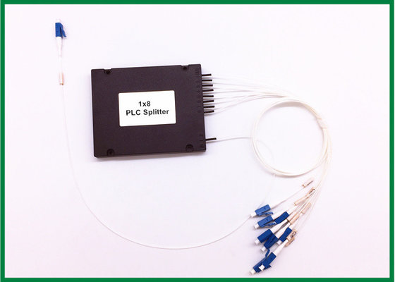 FTTH 1X4 Plastic Box passive optical splitter 1260-1650nm G657A