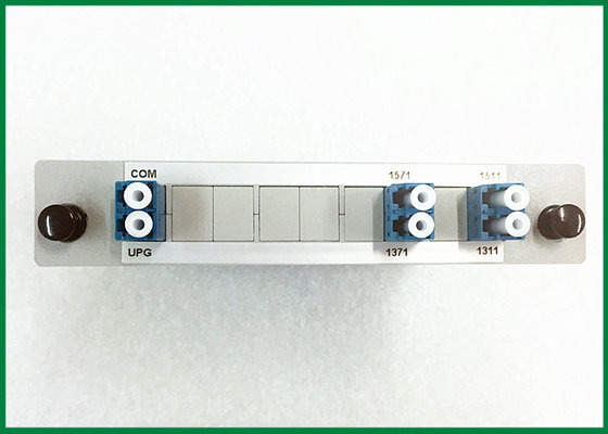 Single Fiber CWDM Optical Multiplexer And Demultiplexer With UPG Port LC Duplex