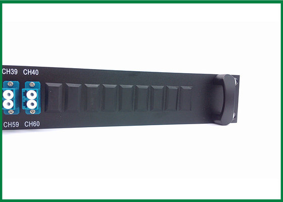 Single Fiber 40 Channels 100G Fiber Optic Mux Dwdm Multiplexer SMF-28e LC / UPC