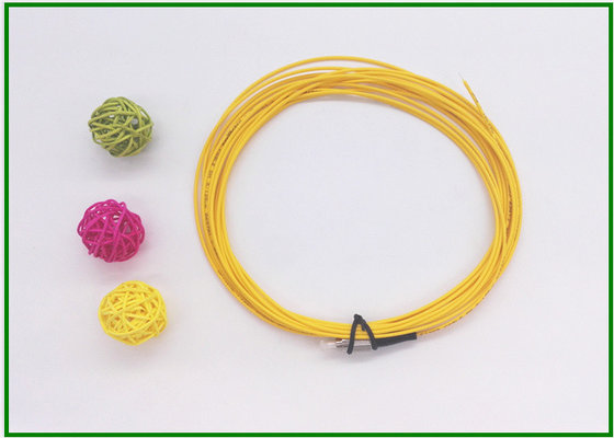 Single Mode Patch Cord FU One Connectors Fiber Optic Jumper Pvc Jacket