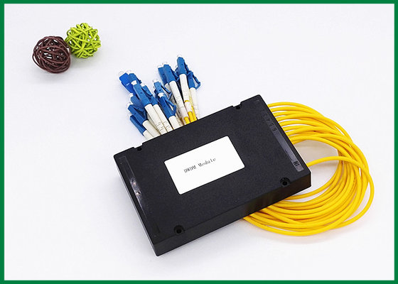 16 Channel Pigtailed ABS Plastic Box Dwdm Multiplexer With LC SC FC ST Connectors