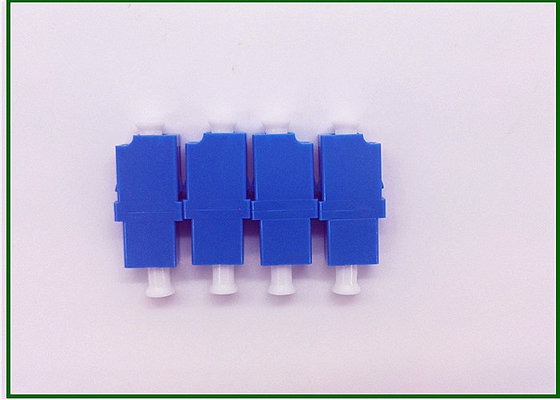 Simplex LC APC UPA  Optic Fiber Adapter / Fiber Optic Plug For FTTH / FTTX