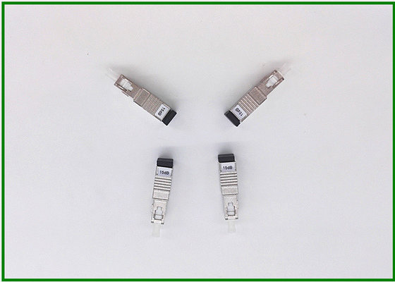 15dB Variable Fiber Optic Attenuator Male-Female Sc APC For CATV