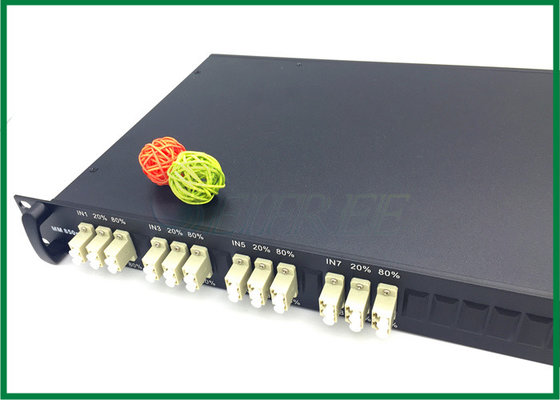 Multimode MM 1U Rack Mount Splitter 850nm 4 In 1 OM1 For Telecommunication System