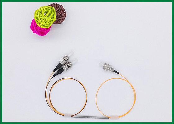 1x2 fused fiber coupler for FTTH CATV PON Fiber Optic Amplifier Equipment