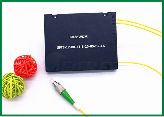 FC / APC LC / APC Connector 1310nm Fiber Optic Splitters Single Mode