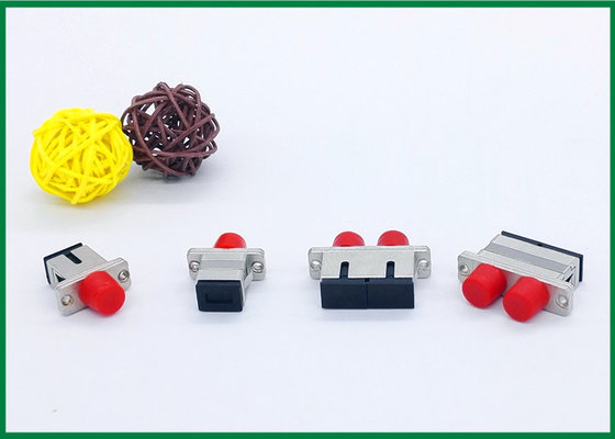 Fiber Optic Adaptor FC SC ST LC Metal and Plastic Housing Optical Adapter for ODF