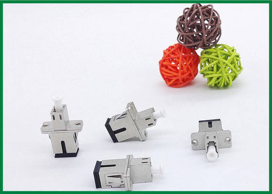 Fiber Optic Adaptor FC SC ST LC Metal and Plastic Housing Optical Adapter for ODF