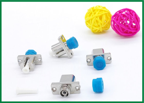 Fiber Optic Adaptor FC SC ST LC Metal and Plastic Housing Optical Adapter for ODF