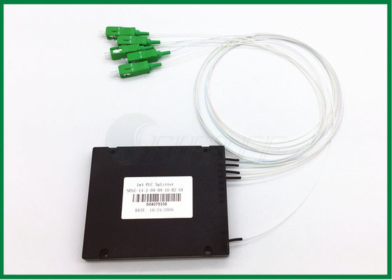 FTTH GEPON EPON plc optical splitter 1x4 Optical Coupler SC / APC