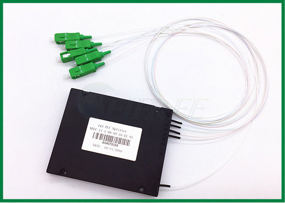 FTTH GEPON EPON plc optical splitter 1x4 Optical Coupler SC / APC