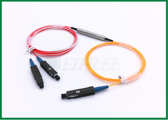 1 x 2 1550nm Single Mode FC / APC 3 port circulator with MU connector