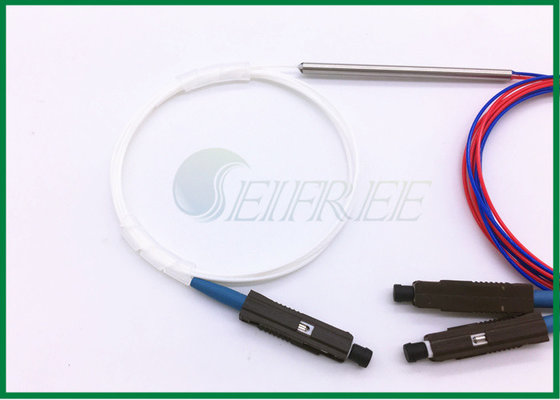 1x2 1550nm single mode fiber coupling with MU connector Fused splitter