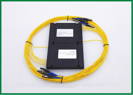 1x4 1550nm Single Mode Couplers For Broadband Access Network , Passive Optical Devices