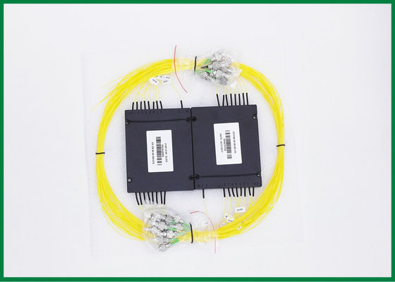 ODM FC / APC Connector Fiber Optic PLC Splitter Module With Optical Isolator