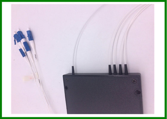 Black G657A fiber 4CH CWDM mux 1270/1310/1550/1570 for Line monitoring