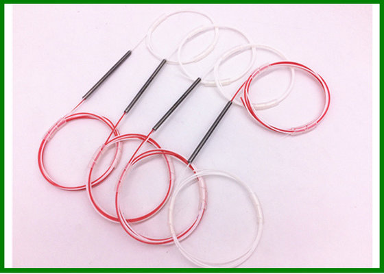 20:80 ratio 1*2 MM OM1 fiber Optical Coupler white / Red cable in steel tube with1m length