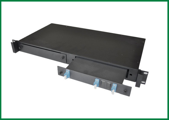 2 Fiber Cwdm Mux Demux Optical Network Module 4 / 8 / 16 Channles with Monitor Port 1310 / 1550nm