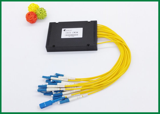 PON Networks / CATV Optical Fiber Cwdm Multiplexer 16 Channels Mux Demux