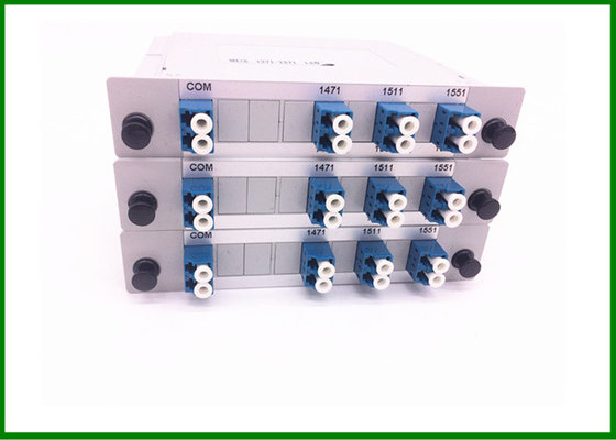 6CH CWDM Mux Demux UPG Port with LC / UPC in customize box RoHS Certification