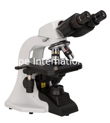 China 3W LED Illumination Compound Biological Microscope with Double Layer Mechanical Stage factory