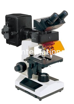China Fluorescent Objectives Compound Light Microscopes Transmitted Led Illumination factory