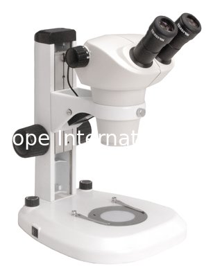 China Binocular WF10×/Φ23mm Zoom Stereo Microscope with Incident and Transmitted Illumination factory
