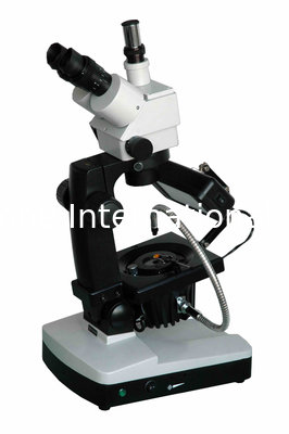China Dark Field Gemological Microscope With Binocular Or Trinocular Head company