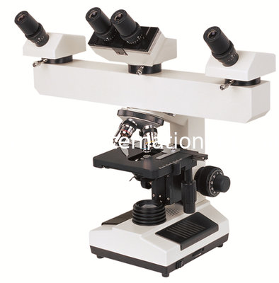 China Plan Achromatic Multi-Head Microscope LED For College factory