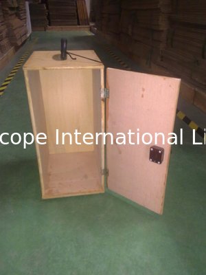 China Microscope Accessories , Microscope Wooden Carrying Case For Middle Size Microscopes factory