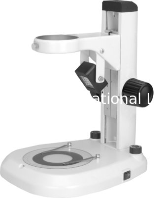 China Stereo 280mm Microscope Accessories , BSZ-F10 Stand With Φ140mm Glass Plate factory