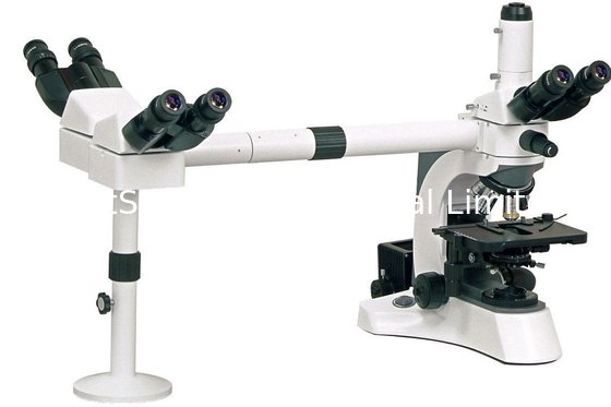 China Biological Multi-Head Microscope with Infinite Optical System, LED Pointer company