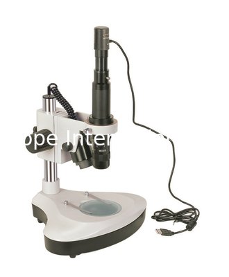 China Eyepiece WF10× Monocular Zoom Stereo Microscope With Camera And Analysis Software factory