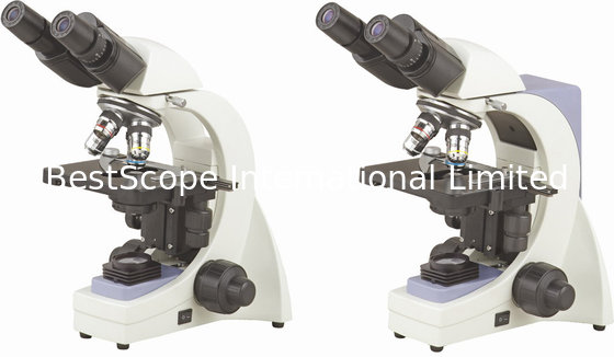 China Biological Compound Binocular / Trinocular Microscope With 4×, 10×, 40×, 100× Objective factory