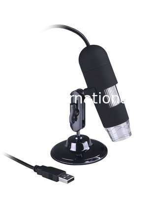 China Multi-language 20X - 200X Magnification USB Portable Digital Microscope USB 2.0 company